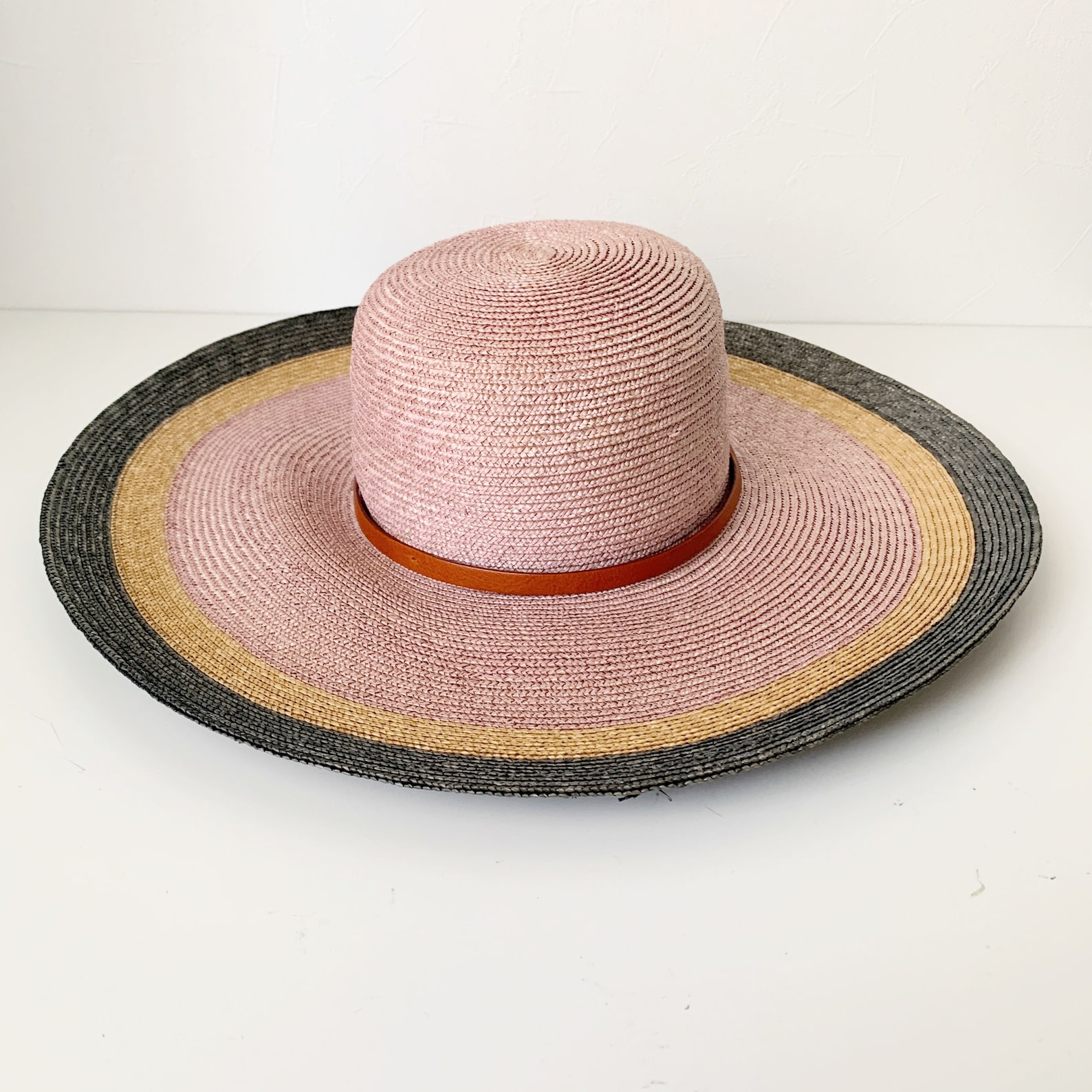 Emilio Pucci Leather Belt Straw Hat - Etsy