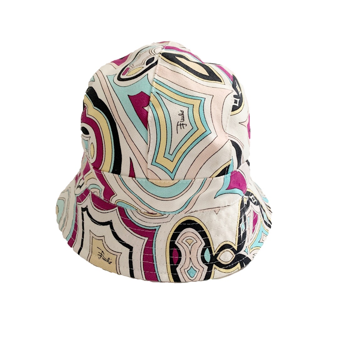 Dead Stock New Article Unused EMILIO PUCCI Multi Cotton Hat - Etsy Canada