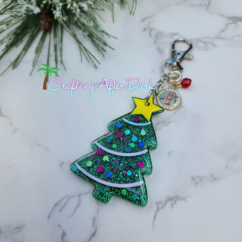 Tree Keychain - Etsy