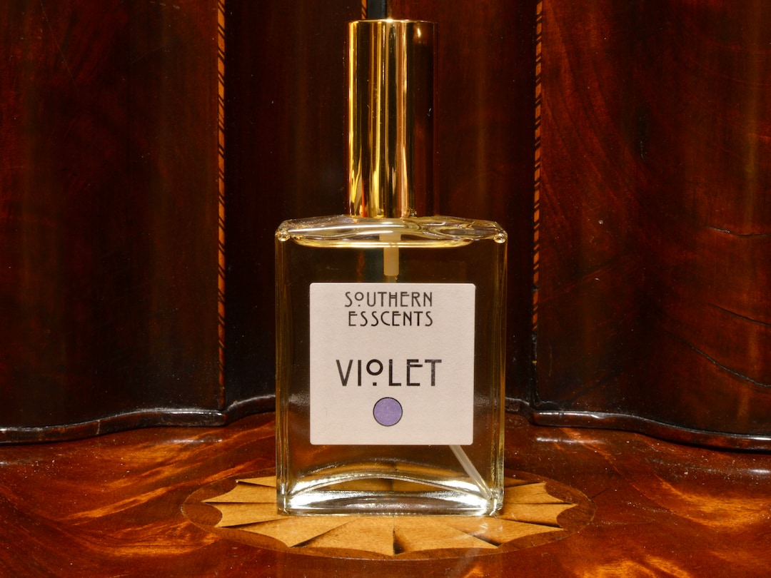 Violet Perfume: Fresh Floral Essential Oil Fragrance - 2oz - Etsy