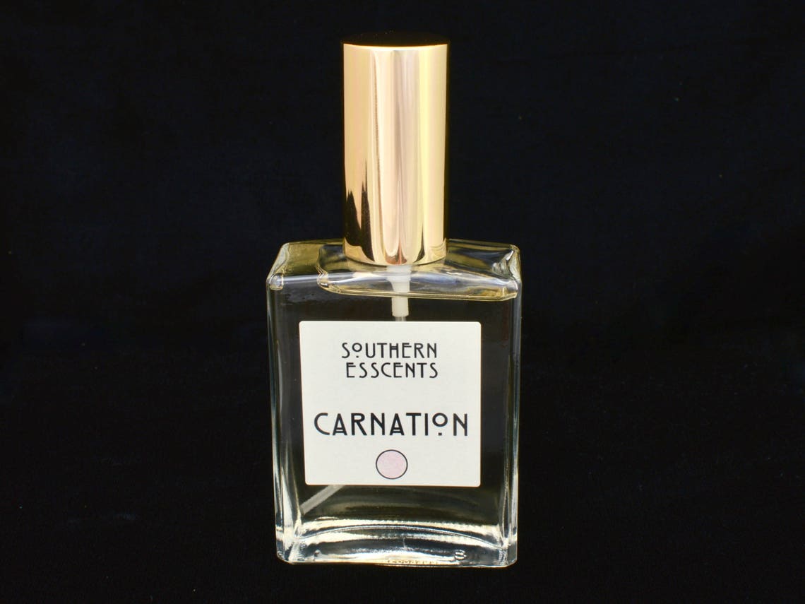 Carnation Perfume: Fresh Flower Essential Oils, Spicy Floral Scent (2oz ...