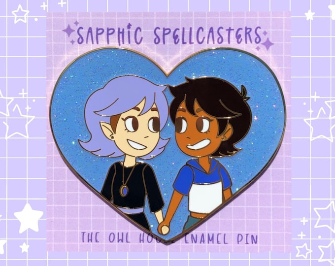 Lumity Glitter Heart Enamel Pin - Etsy