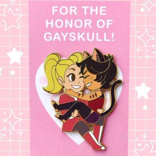 Catradora Failsafe Love Enamel Pin Glow in the Dark - Etsy