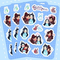 MDZS Stickers, Mo Dao Zu Shi, Untamed, Wangxian, Lan Wangji, Wei Wuxian ...