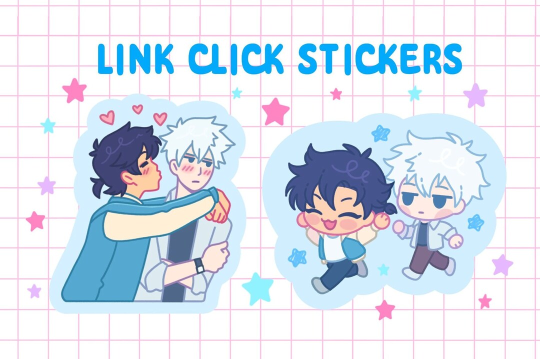 Link Click Inspired Stickers - Etsy
