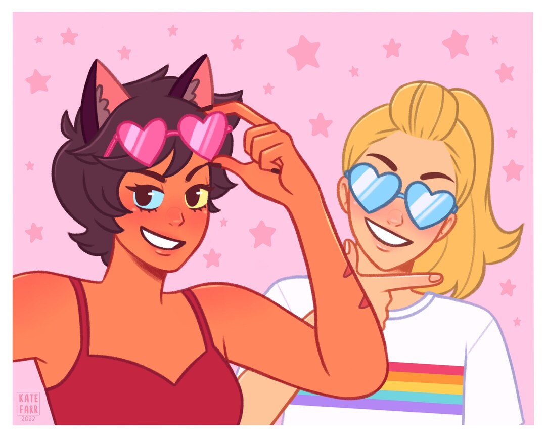 Summer Catradora Print - Etsy