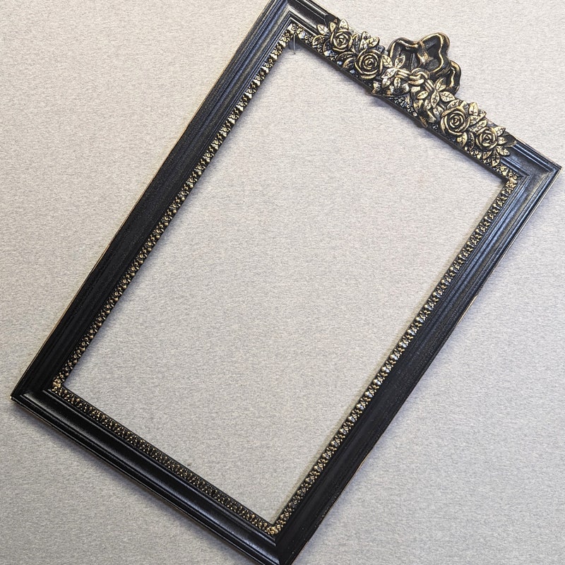 Ornate Black Frame - Etsy