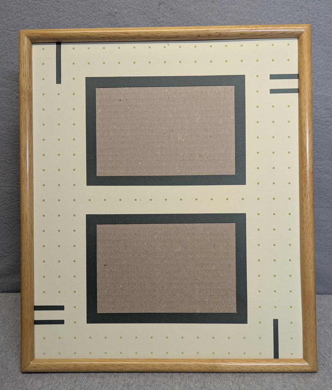 11x13 Frame (APPROXIMATE SIZE) Natural With Glossy Finish Narrow With ...