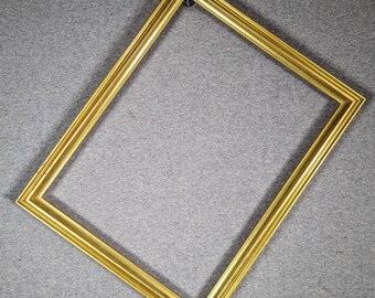 Plain Gold Frame - Etsy