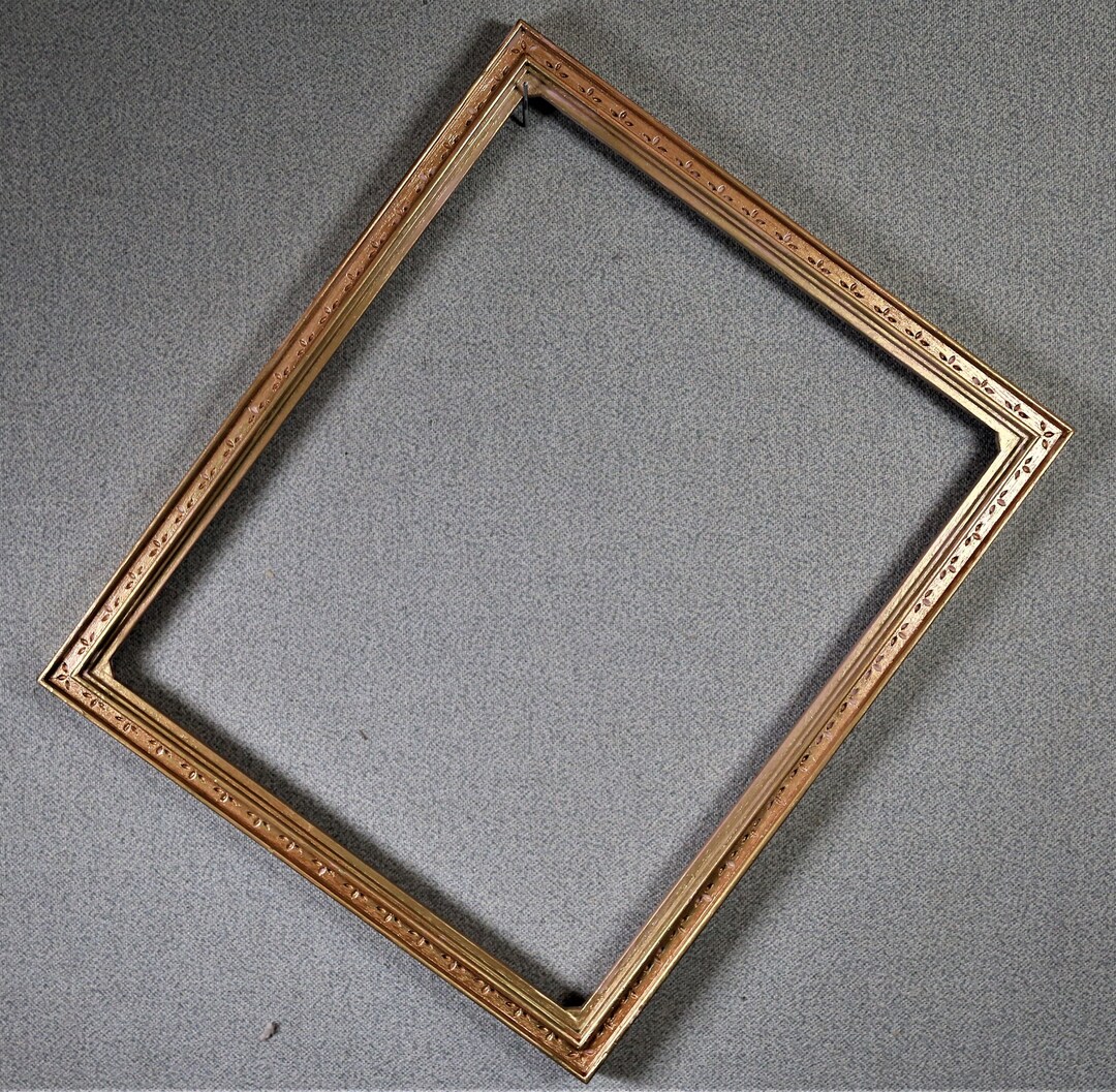 10x12 Frame Vintage Gold Ornate With Optional Glass and Matting - Etsy