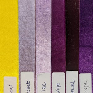 VELVET Picture Matting Hand Wrapped Double Mat Choice of Color Custom ...