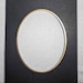 LINEN PHOTO MAT Hand Wrapped Oval Opening 8x10 11x14 16x20 20x24 or ...