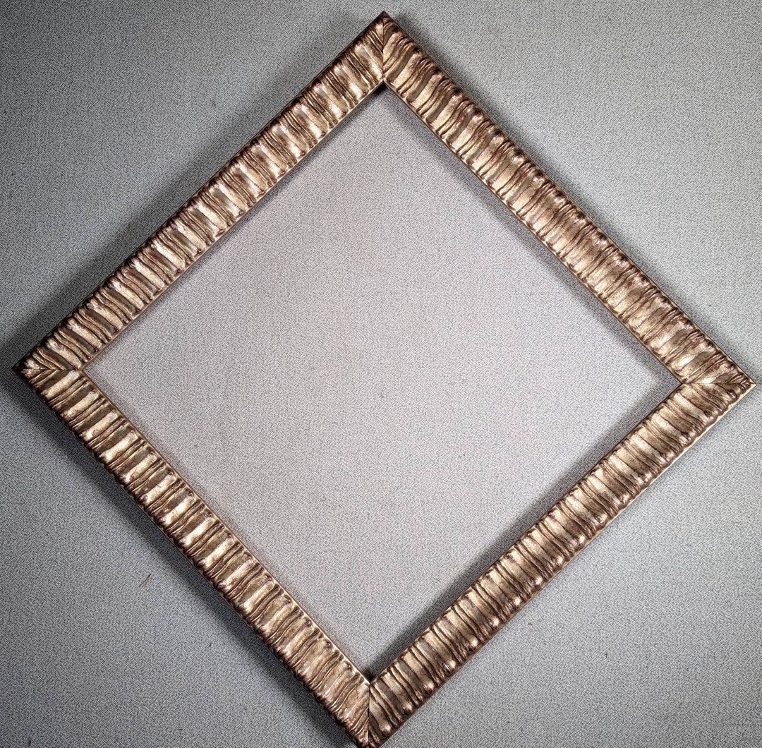 14x14 Frame NEW Ornate Gold With Optional Glass and Custom Cut Matting ...