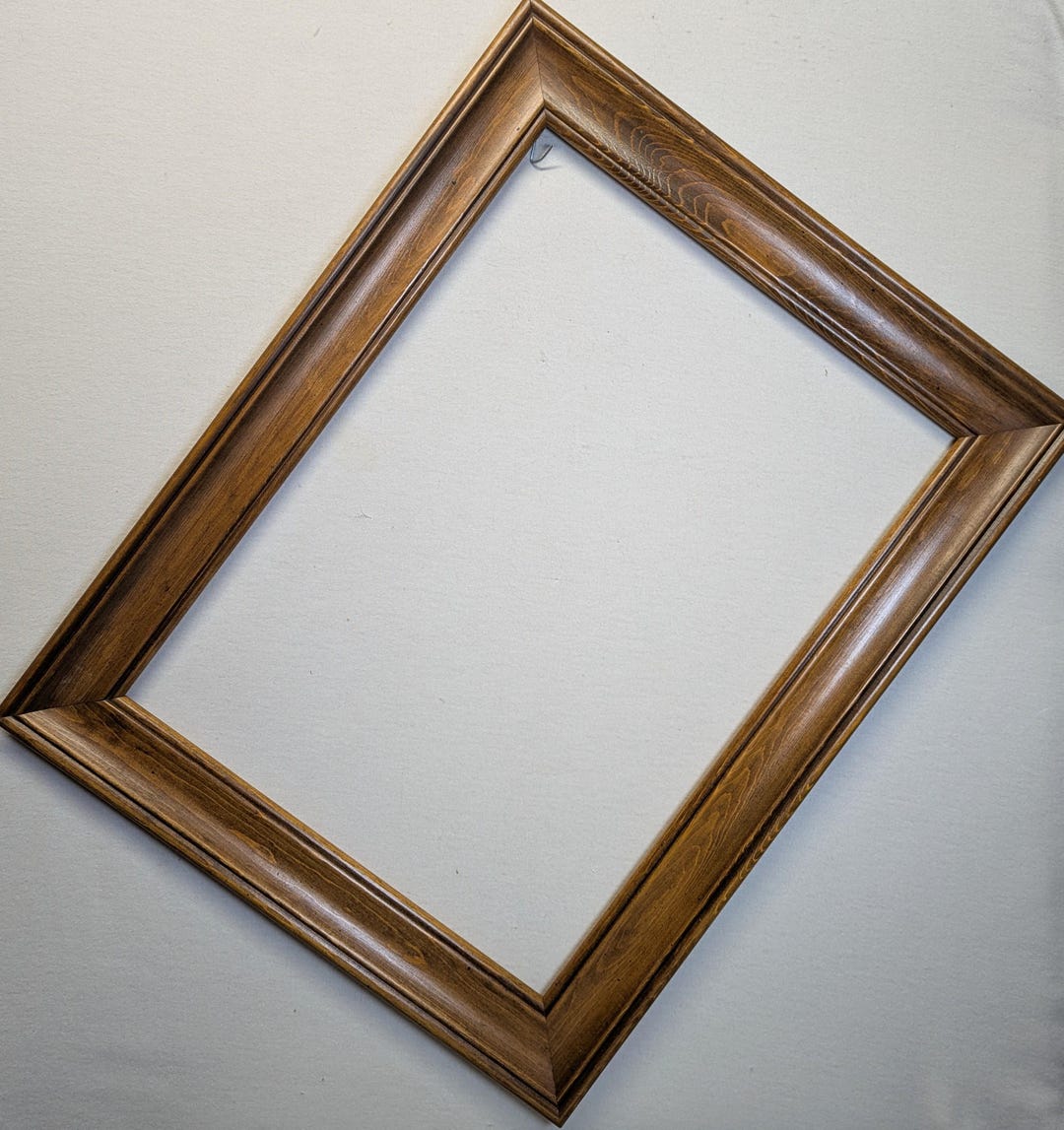 16x21 Frame (APPROXIMATE SIZE) Vintage Classic Walnut With Optional ...