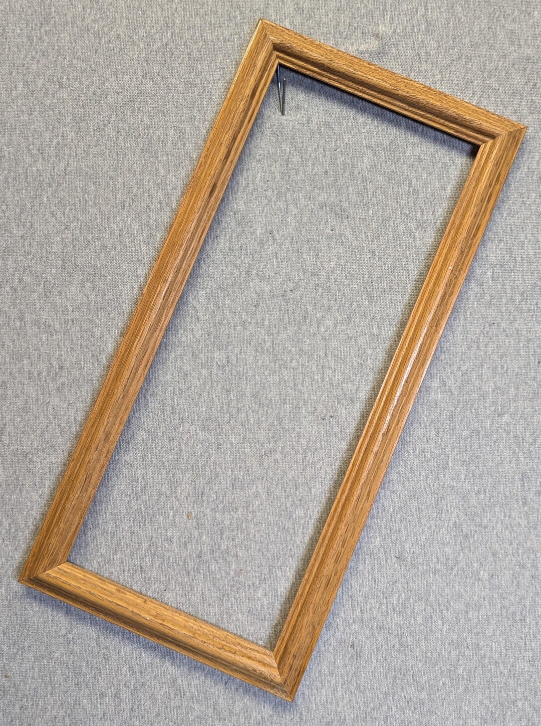 6x14 Frame Oak OR Metallic Color With Optional Glass and Custom Cut ...