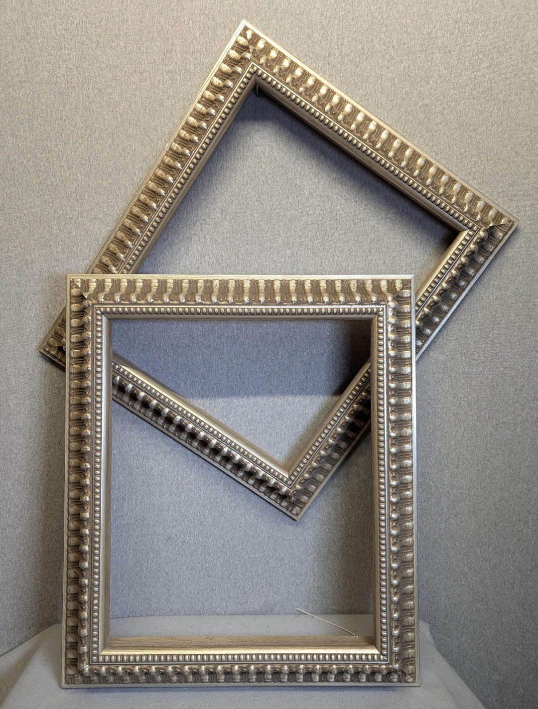 14x17 Frame ***NEW*** VERY Large Heavy Ornate Silver Deep Inside With ...