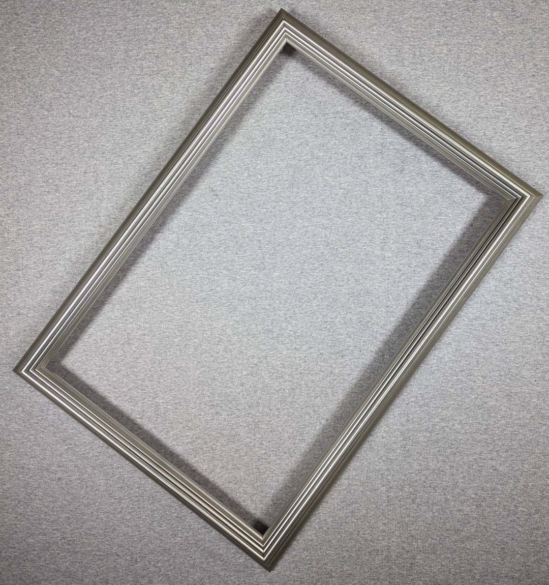 11x16 Frame (approximate Size) **NEW** Silver Plain With Optional Glass ...