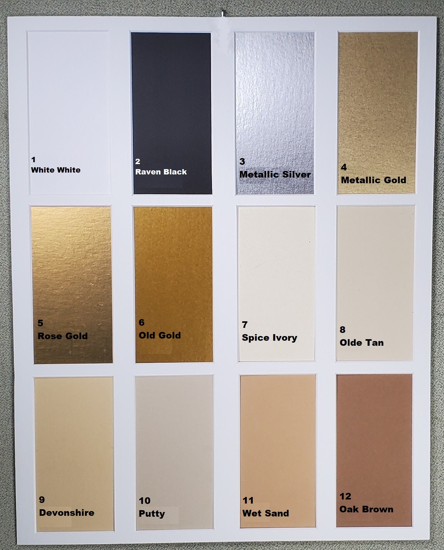 DOUBLE Picture Matting Notched Corners With Choice of Color Custom Size ...