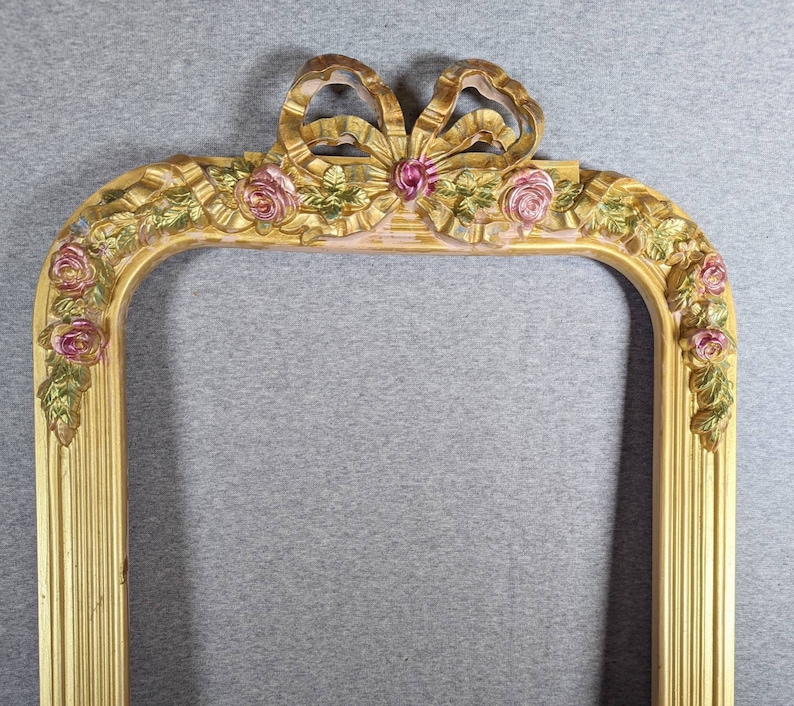 11x20 Vintage Gold Rounded Corners Arched Ornate Plastic With - Etsy