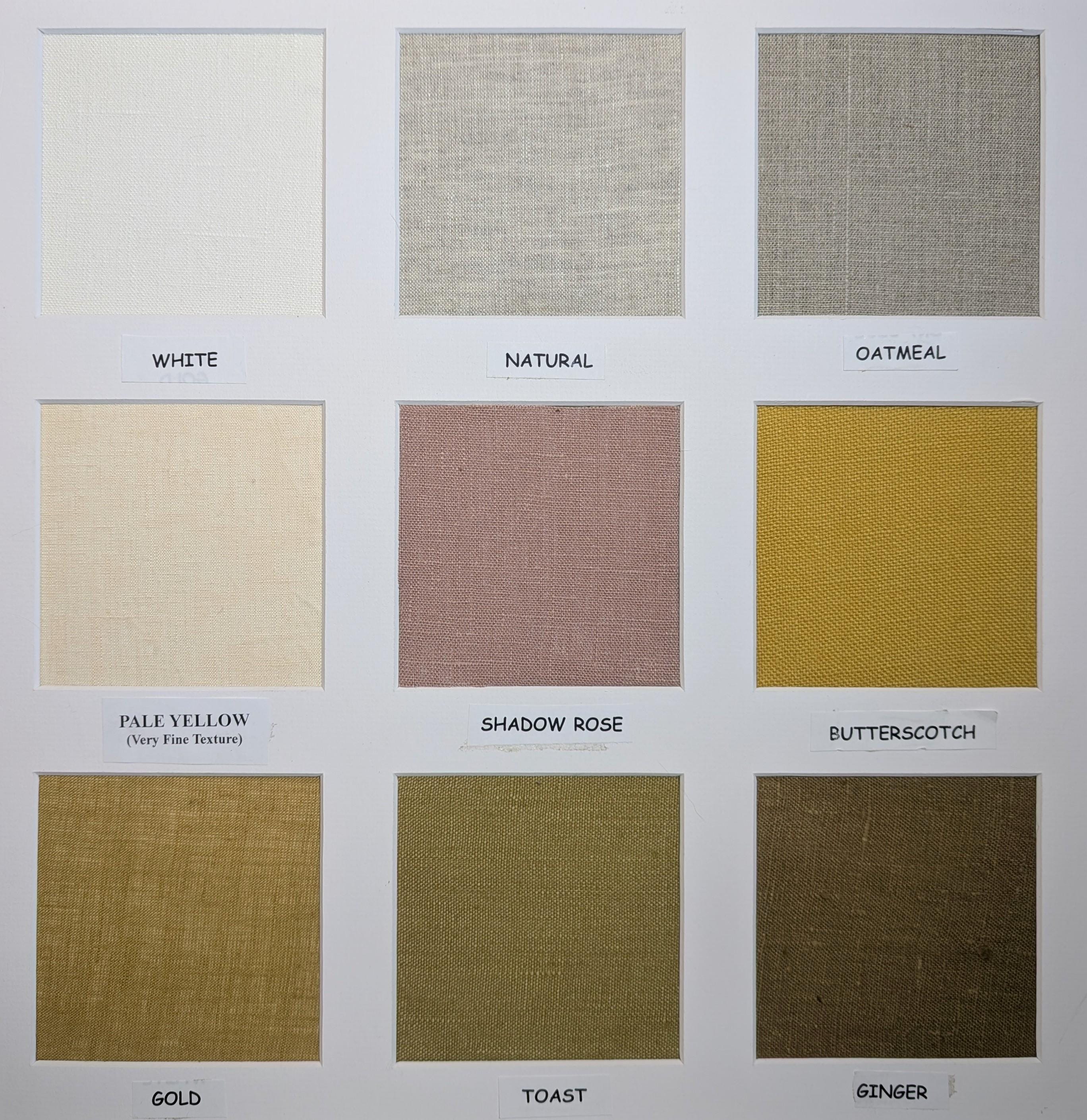 SINGLE STYLE LINEN Hand Wrapped Picture Matting 26 Colors - Etsy