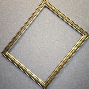 16x20 Frame Vintage Gold Ornate With Optional Glass and Custom Cut ...