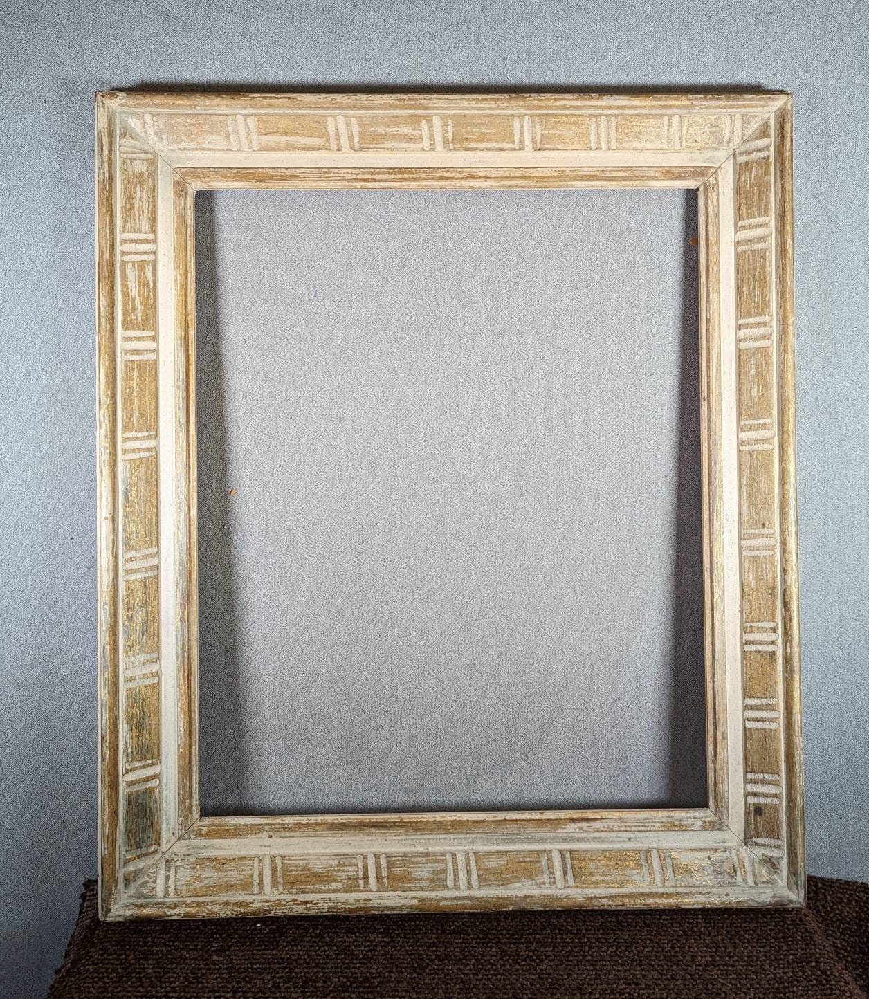 18x22 Frame Gold Vintage Carved White and Gold Ornate With - Etsy