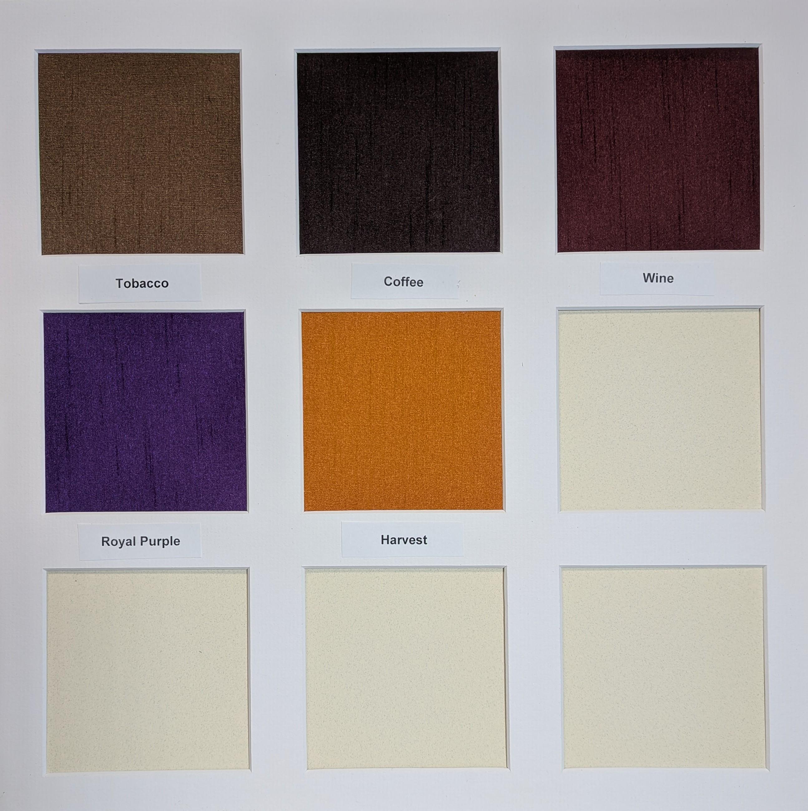 Faux SILK Picture Matting Hand Wrapped Double Mat Choice of Color ...