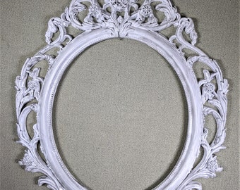 White Ornate Frame | Etsy