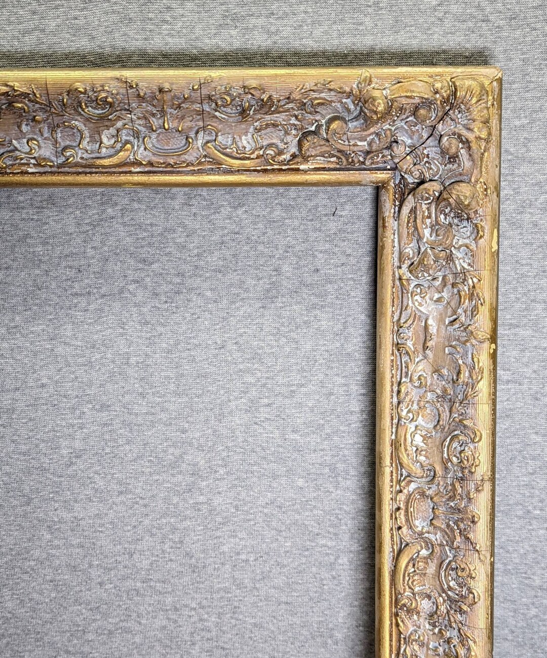 20x24 Frame Vintage Ornate Gold With OPTIONAL Custom Cut - Etsy