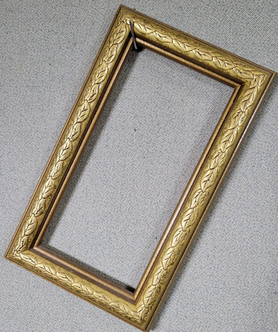4x8 Frame Ornate Gold Long With Optional Glass and Custom Cut Matting ...