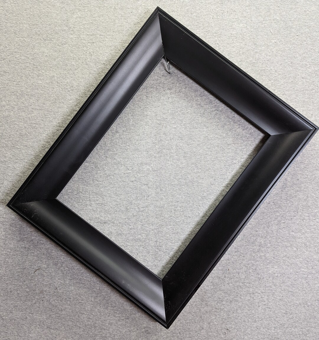 9x12 Frame Black Wide Profile With Optional Glass and Custom Cut ...