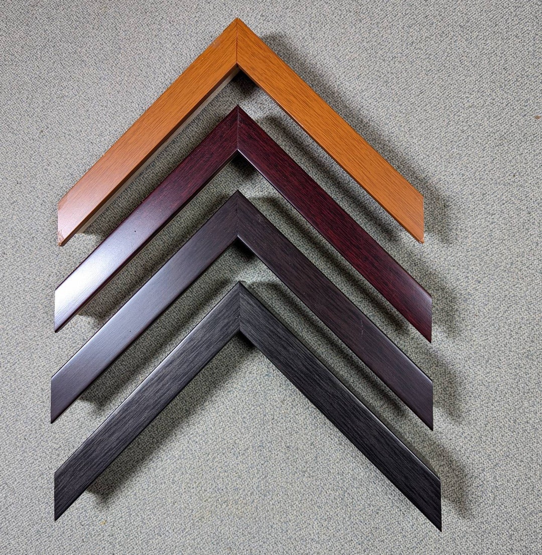 Basic TALL Wood Color Frame Any Size up to 24x36 - CUSTOM SIZES With ...