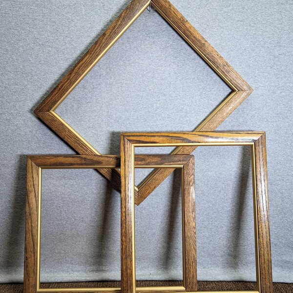 Oak Picture Frame - Etsy
