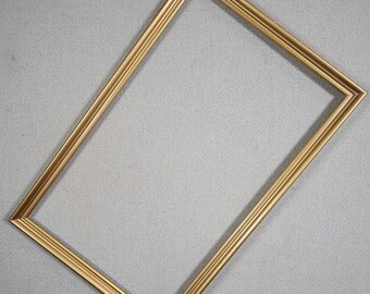 Narrow Gold Frame | Etsy