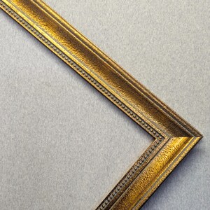 18x21 Frame Gold Ornate With Removeable Black Mat to Fit 10x13 With ...