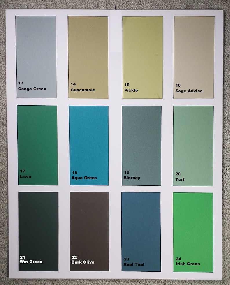 DOUBLE Picture Matting Flared With Choice of Color Custom Size Any Size ...