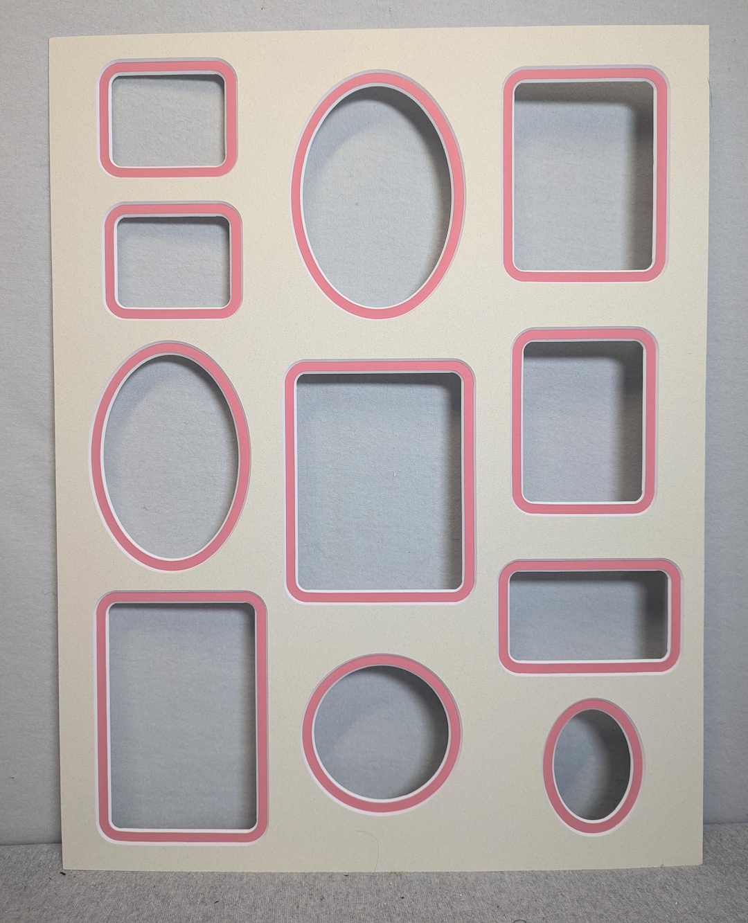 PHOTO COLLAGE Mat Size 14x18 11 Openings Choice of Color - Etsy
