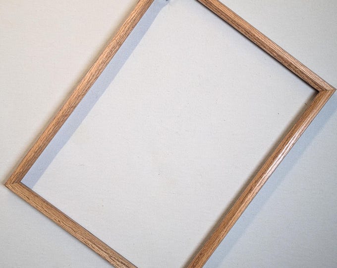 12x16 Frame Vintage Narrow TALL DEEP Inside Wood With Optional Glass ...