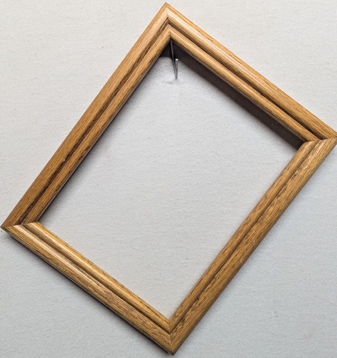 6x8 Frame Honey Oak OR Metallic Color With Optional Glass and Custom ...