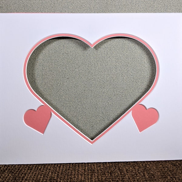 Heart Photo Mat - Etsy