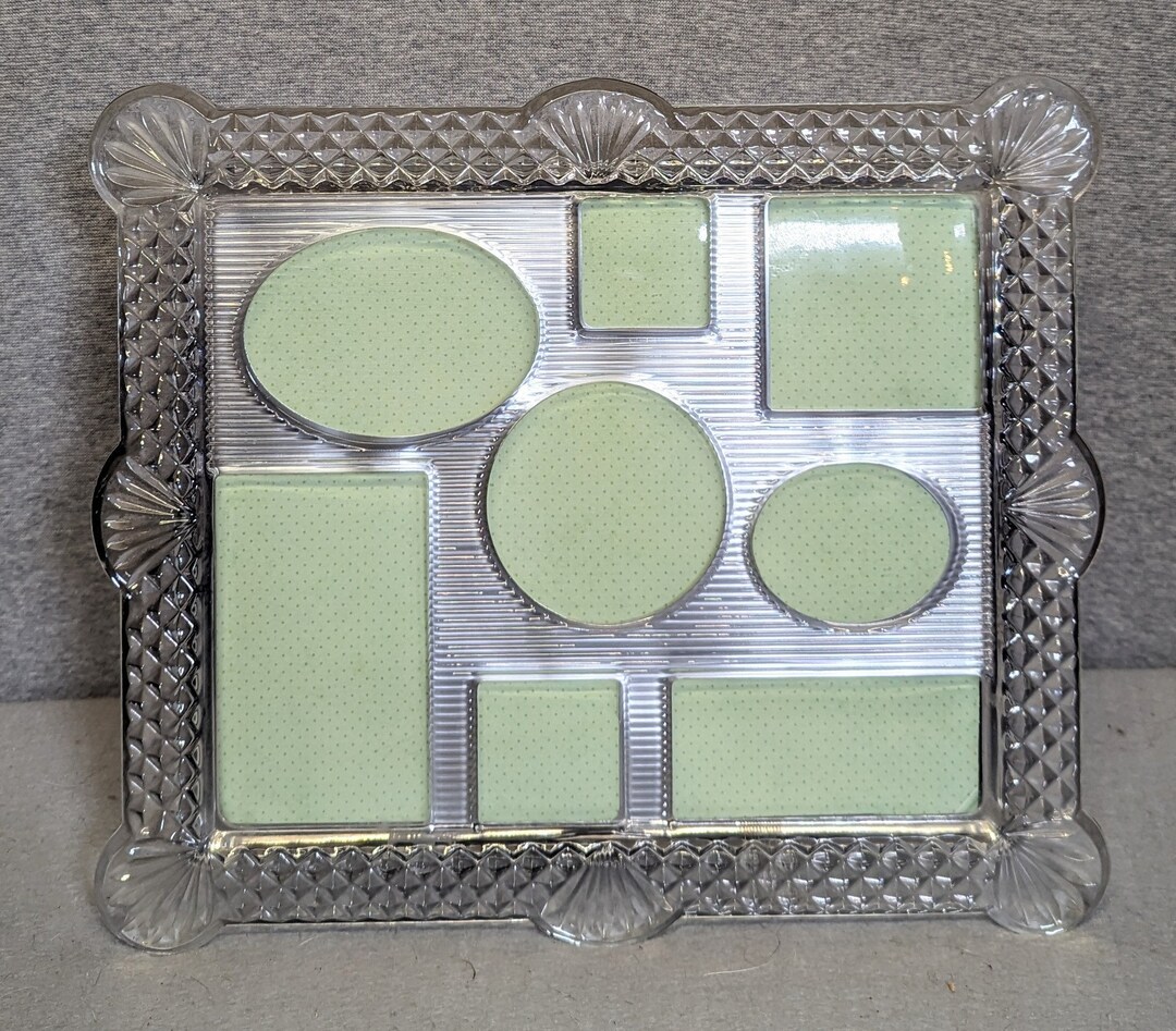 Heavy Glass Clear Frame for Multiple Photos Collage - Etsy