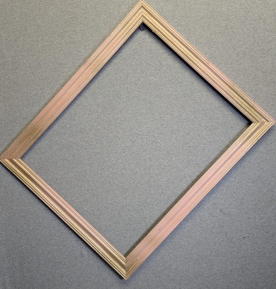 16x20 Frame Gold Glitter With Optional Glass and Custom Cut Matting - Etsy