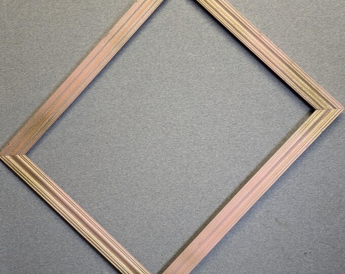 16x20 Frame Gold Glitter With Optional Glass and Custom Cut Matting - Etsy