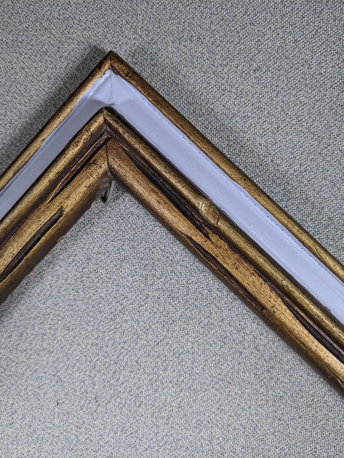 15x18 Frame Approximate Size Vintage Gold and White with | Etsy