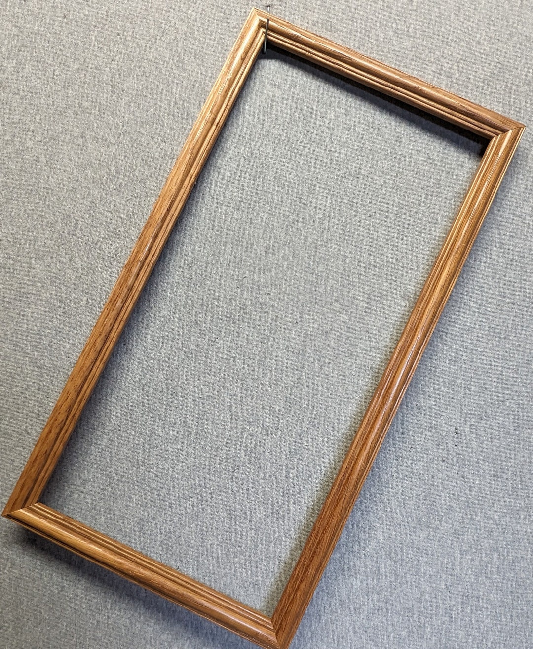 8x16 Frame Oak OR Metallic Color With Optional Glass and Custom Cut ...