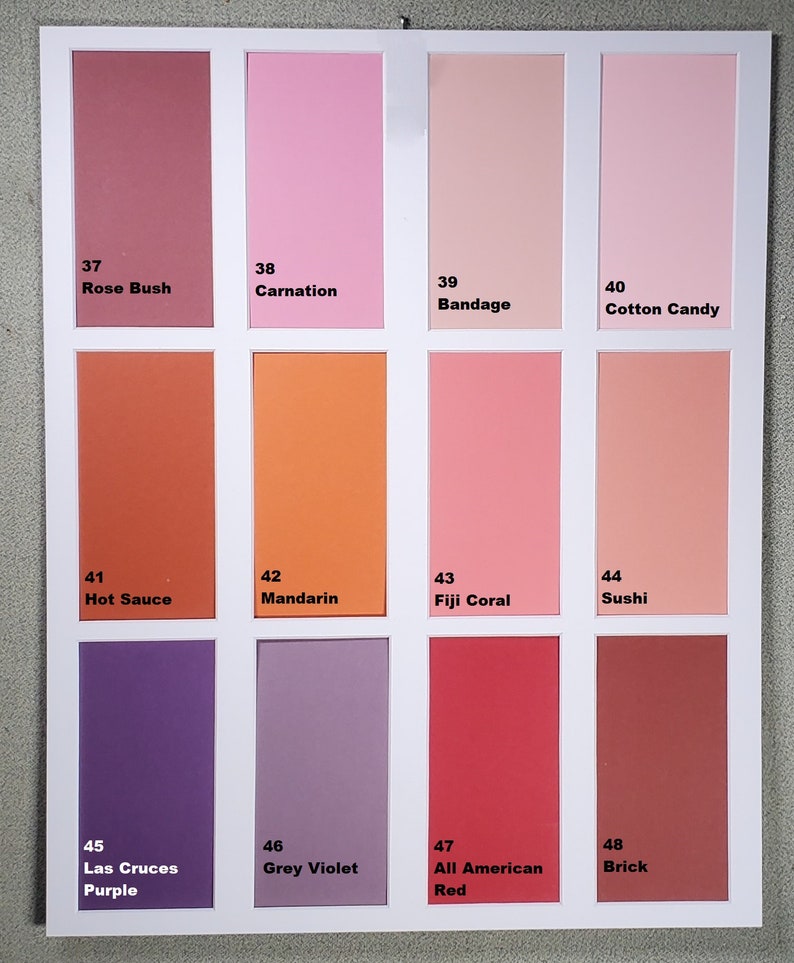 DOUBLE Picture Matting Flared With Choice of Color Custom Size Any Size ...