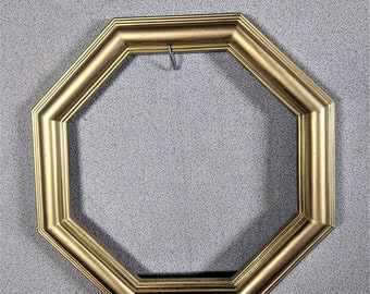 Gold Octagon Frame | Etsy