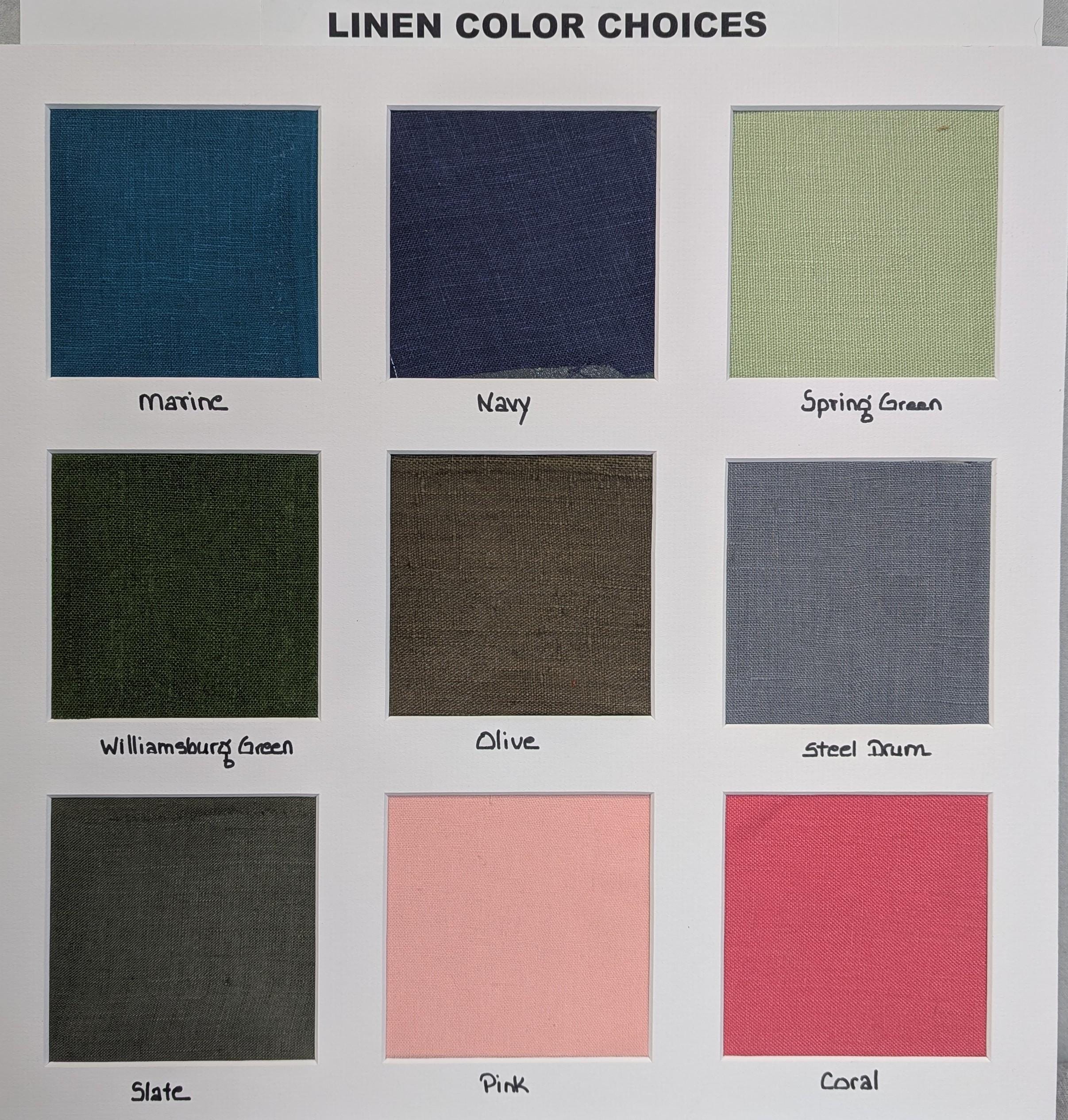 SINGLE STYLE LINEN Hand Wrapped Picture Matting 26 Colors - Etsy