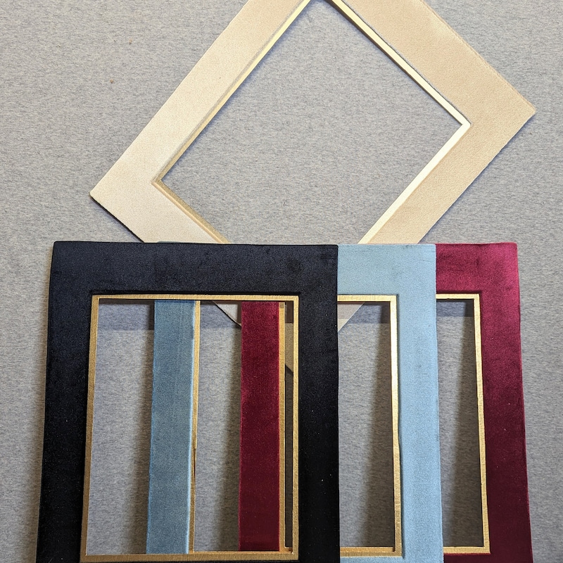 Frame Velvet Matting - Etsy