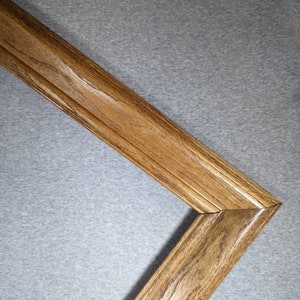 16x20 Frame Wide Oak With Optional Glass and Custom Cut Matting - Etsy